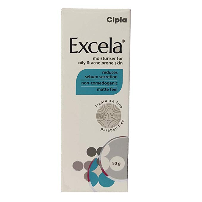 Cipla Excela Moisturizer oily skin (50g) - Dermal Shop